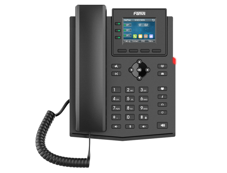 DCnet India X303G Entry Level IP Phone | TEC Approved - dcnet