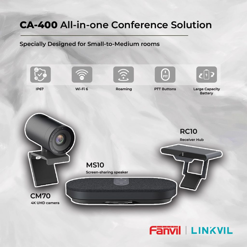 Linkvil CA400 : All-in-One Conference Solution - DCNET