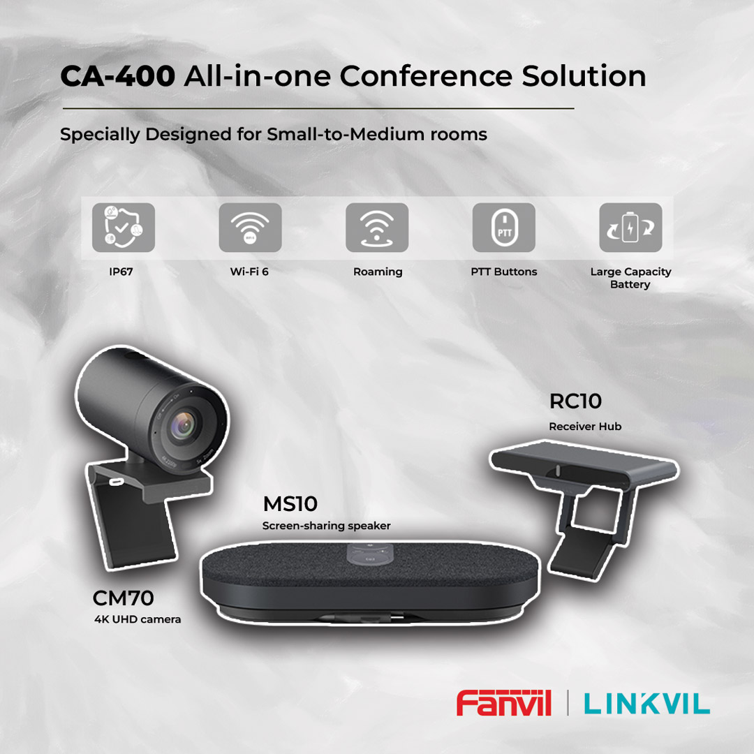 Linkvil CA400 : All-in-One Conference Solution - DCNET