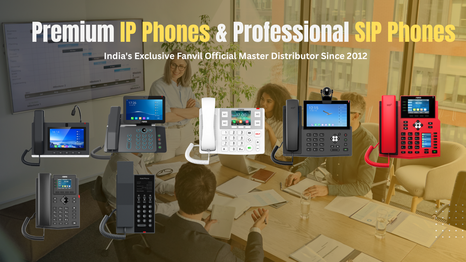 Fanvil VoIP Phones & SIP Phones | Call Now +91 9880067000